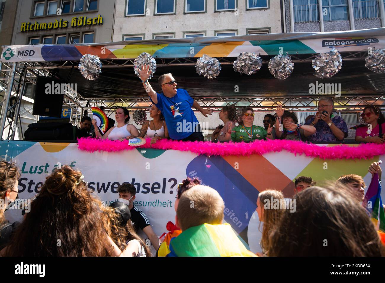 a million people visit this year annual CSD pride parade in Cologne ...