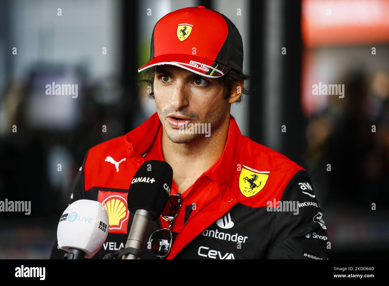 Carlos Sainz, Scuderia Ferrari, portrait during the Formula 1 Grand ...