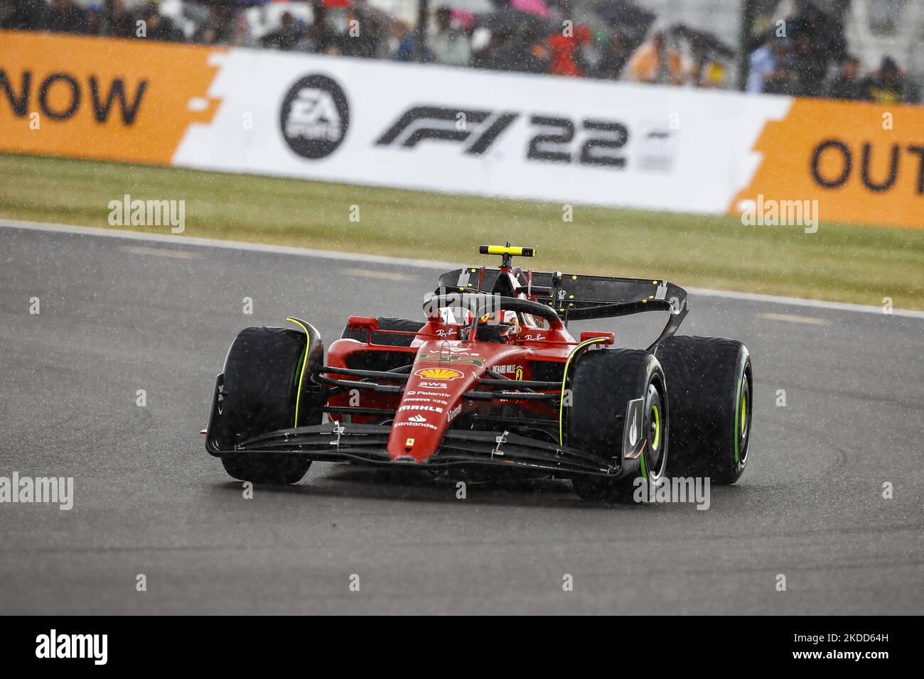 55 Carlos Sainz, Scuderia Ferrari, F1-75, action during the Formula 1 ...