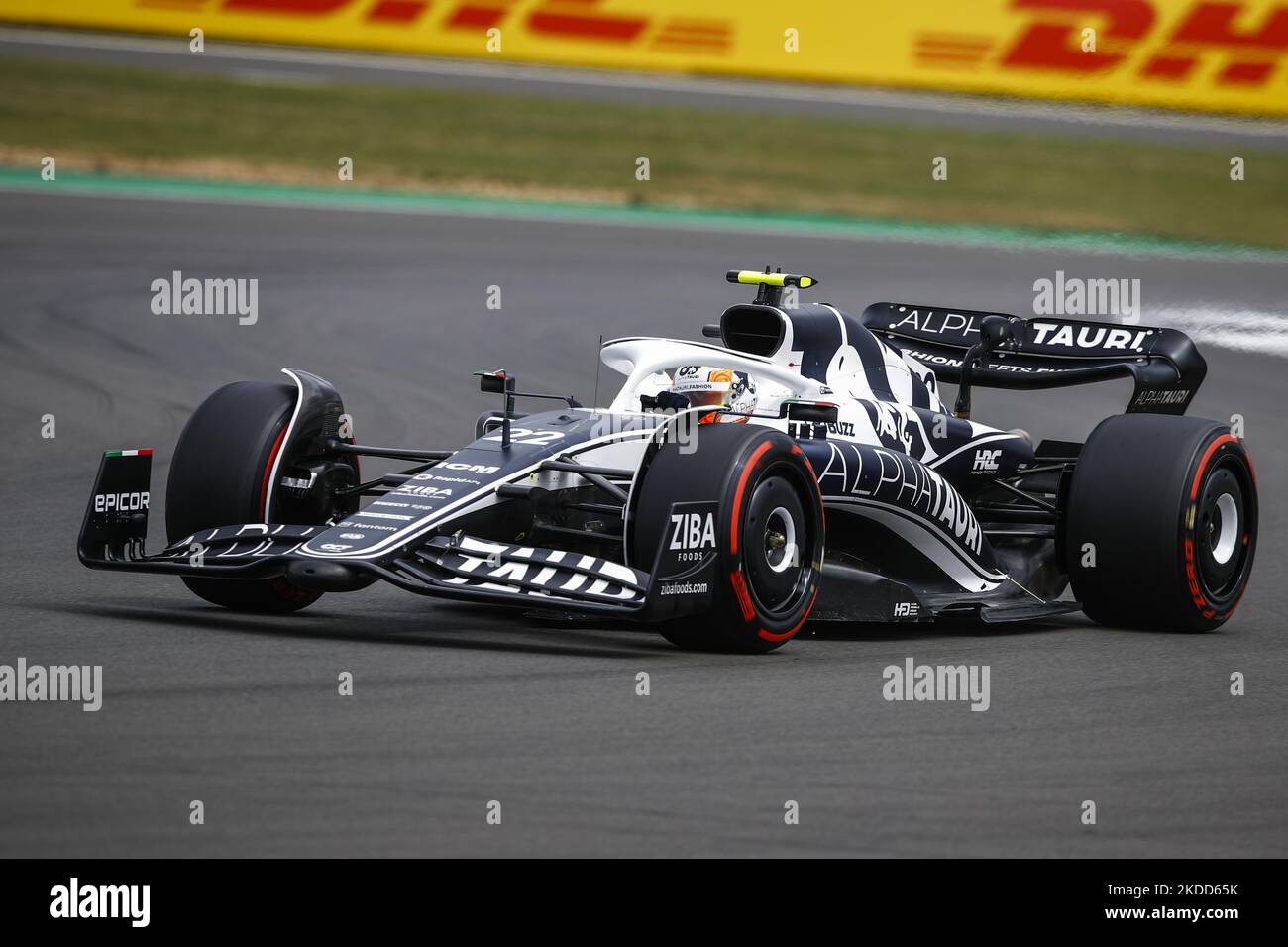 22 Yuki Tsunoda, Scuderia AlphaTauri, AT03, action during the Formula 1 ...