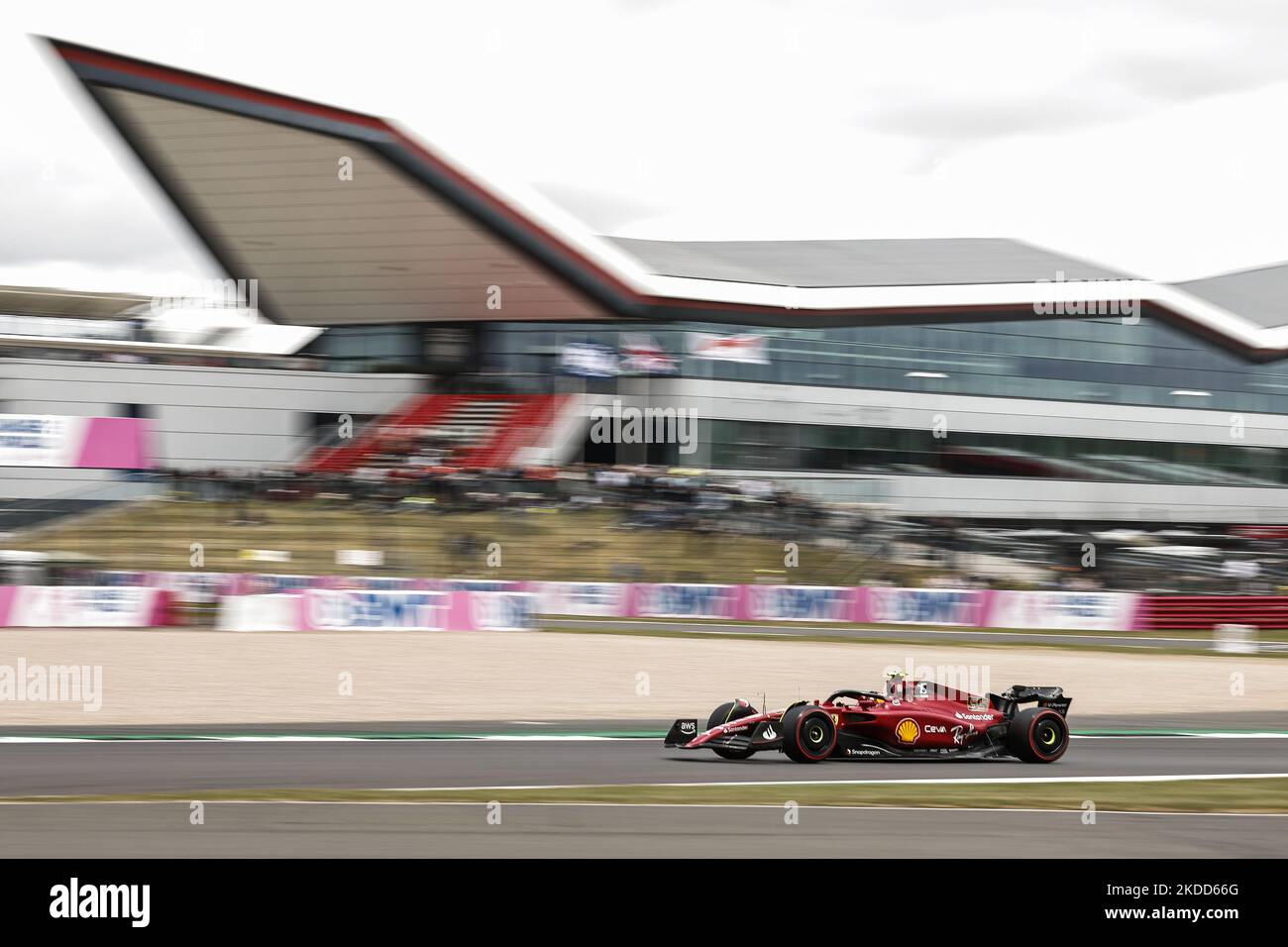 55 Carlos Sainz, Scuderia Ferrari, F1-75, action during the Formula 1 ...