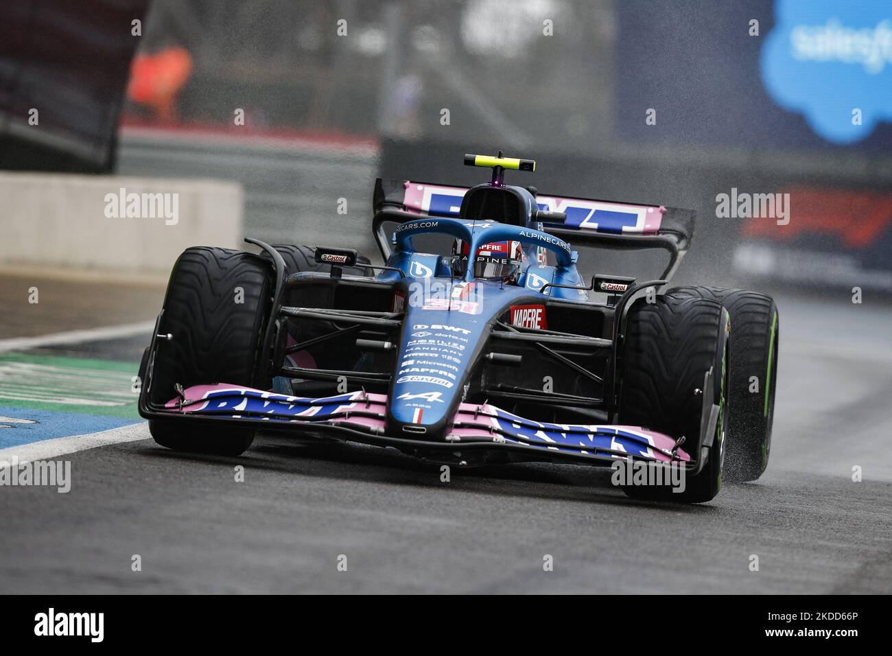 Btw alpine f1 team hi-res stock photography and images - Alamy