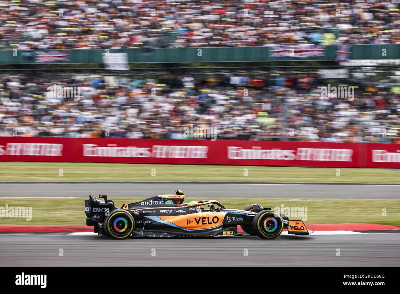 04 Lando Norris, McLaren F1 Team, MCL36M, action during the Formula 1 ...