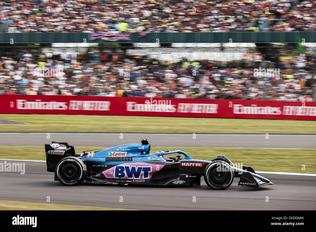 14 Fernando Alonso, BTW Alpine F1 Team, A522, action during the Formula ...
