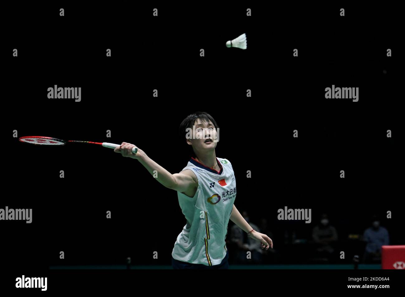 Chen Yu Fei of China competes in the Womens Singles Finals match ...