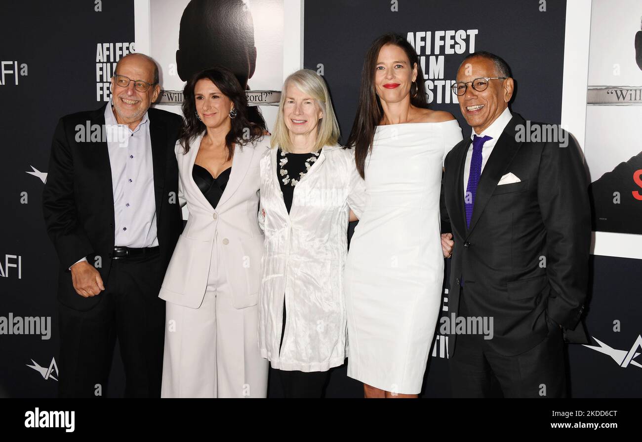 Hollywood, Ca. 04th Nov, 2022. (L-R) Matt Purdy, Jodi Kantor, Rebecca ...