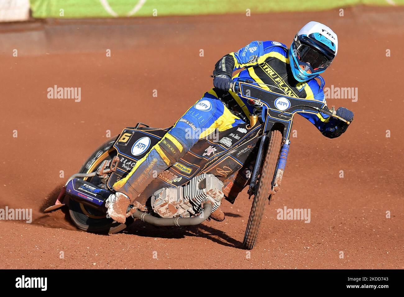 Justin Sedgmen (Reserve) of Sheffield ‘TruPlant’ Tigers during the SGB ...