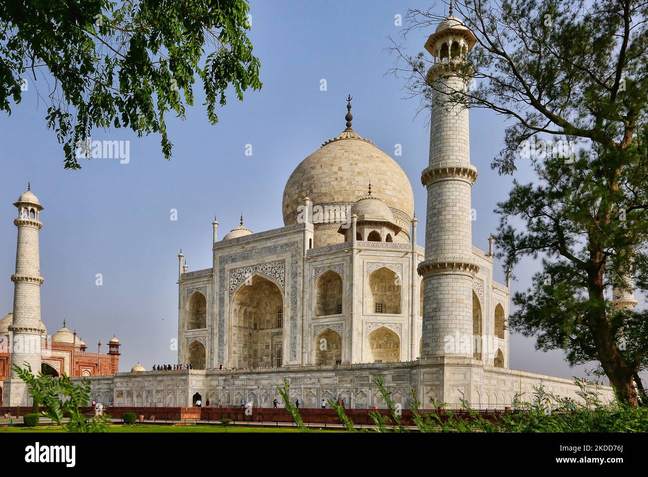 Taj Mahal in Agra, Utter Pradesh, India, on May 05, 2022. (Photo by ...