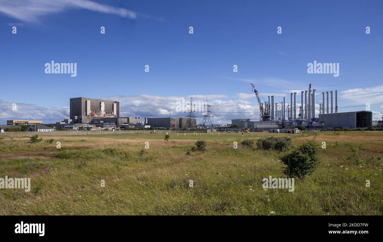 General views of Hartlepool Power Station Cricket Club's ground which ...