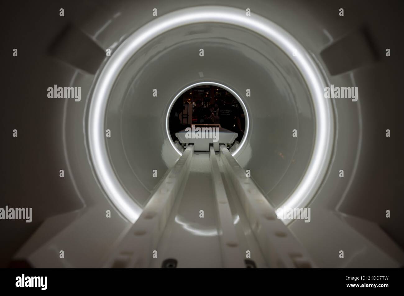 NEONA MRI on display inside an Exhibition in Science Park on July 6 ...