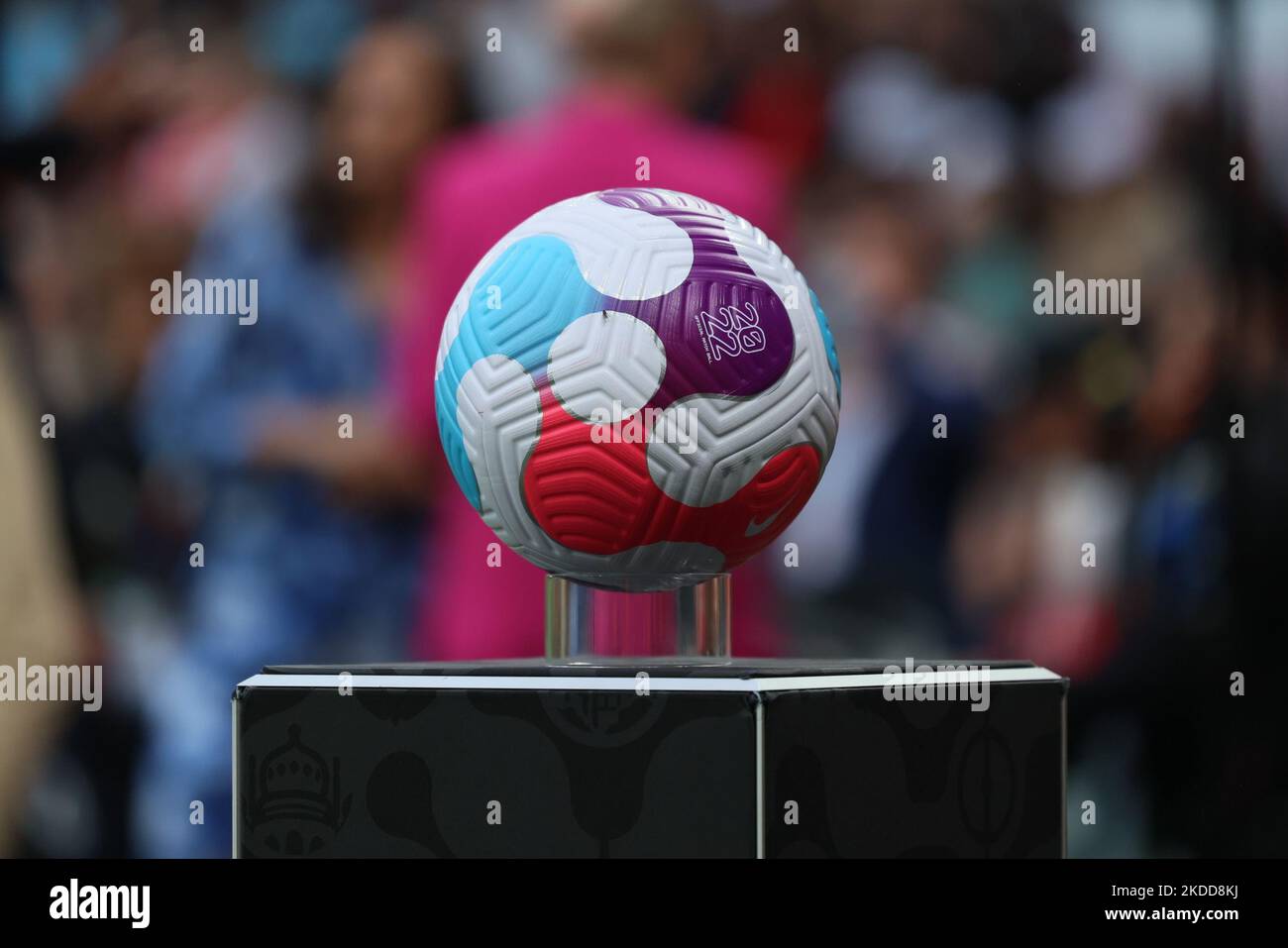 The Euro 22 ball before the UEFA Women's Euro 2022 opening match in ...