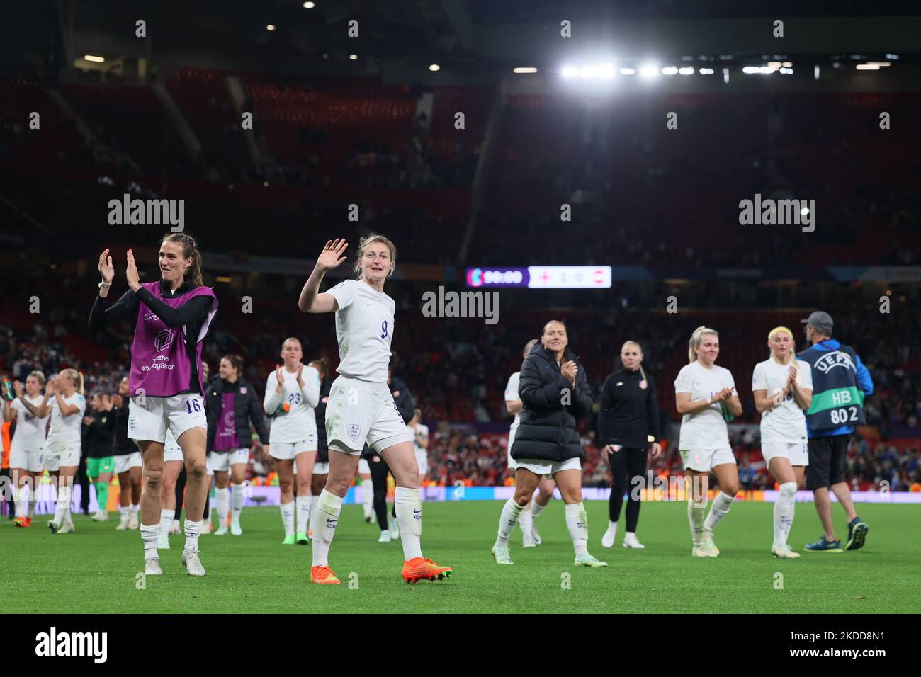 Ellen White of England celebrates after the UEFA Women's Euro 2022 ...