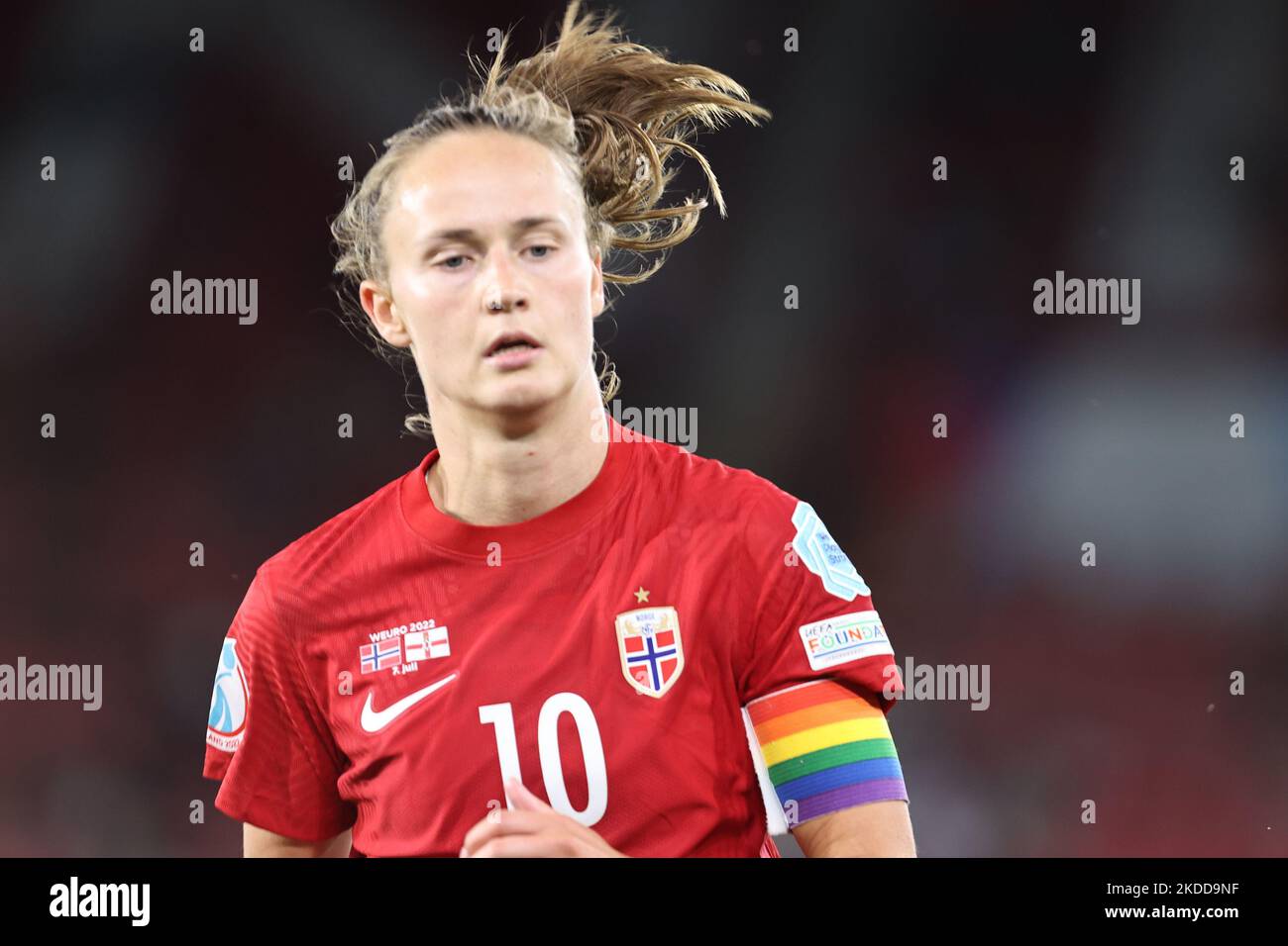 Caroline Graham Hansen of Norway during European Women's Championship ...