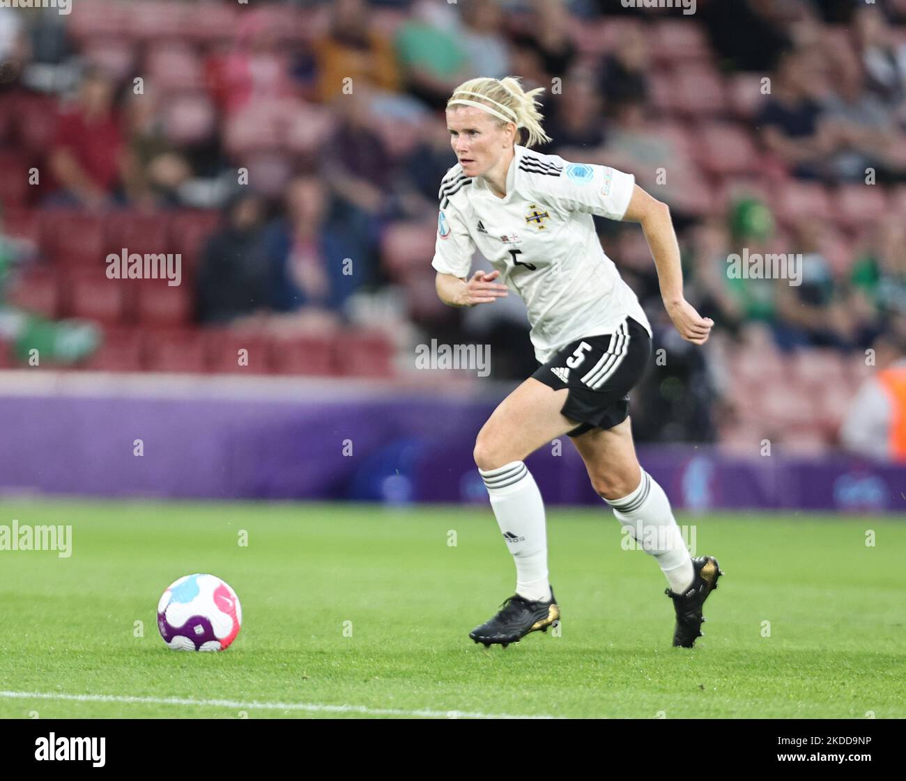 Julie Nelson (Crusaders Strikers)of Northern Ireland during European ...