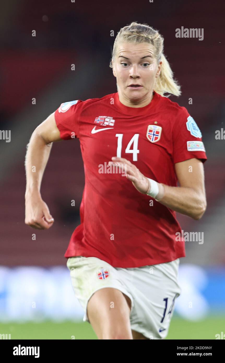 Ada Hegerberg of Norway during European Women's Championship 2022 Final ...