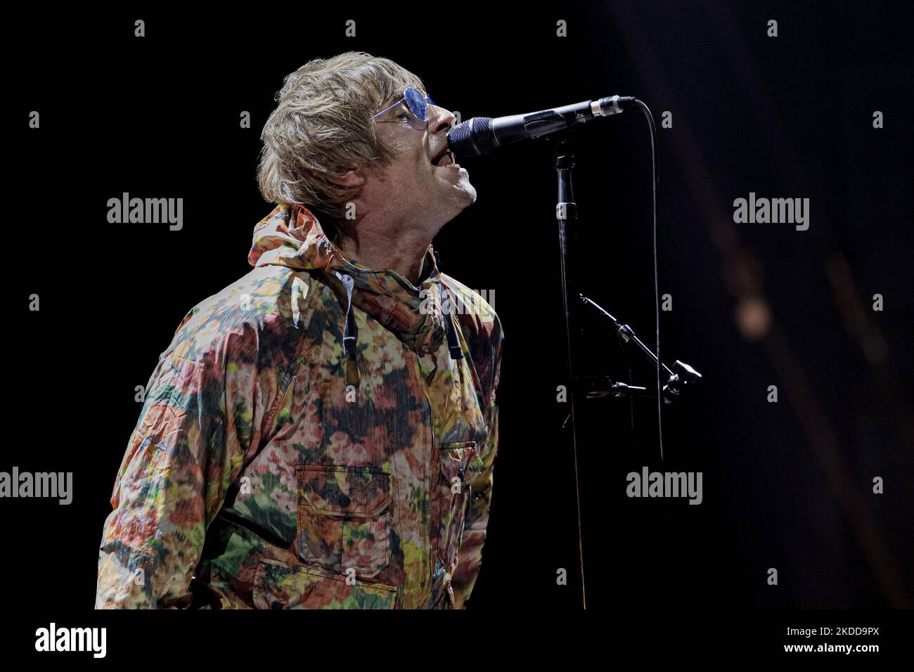 Liam Gallagher live concert at Lucca Summer Festival Italy July, 6 2022 ...