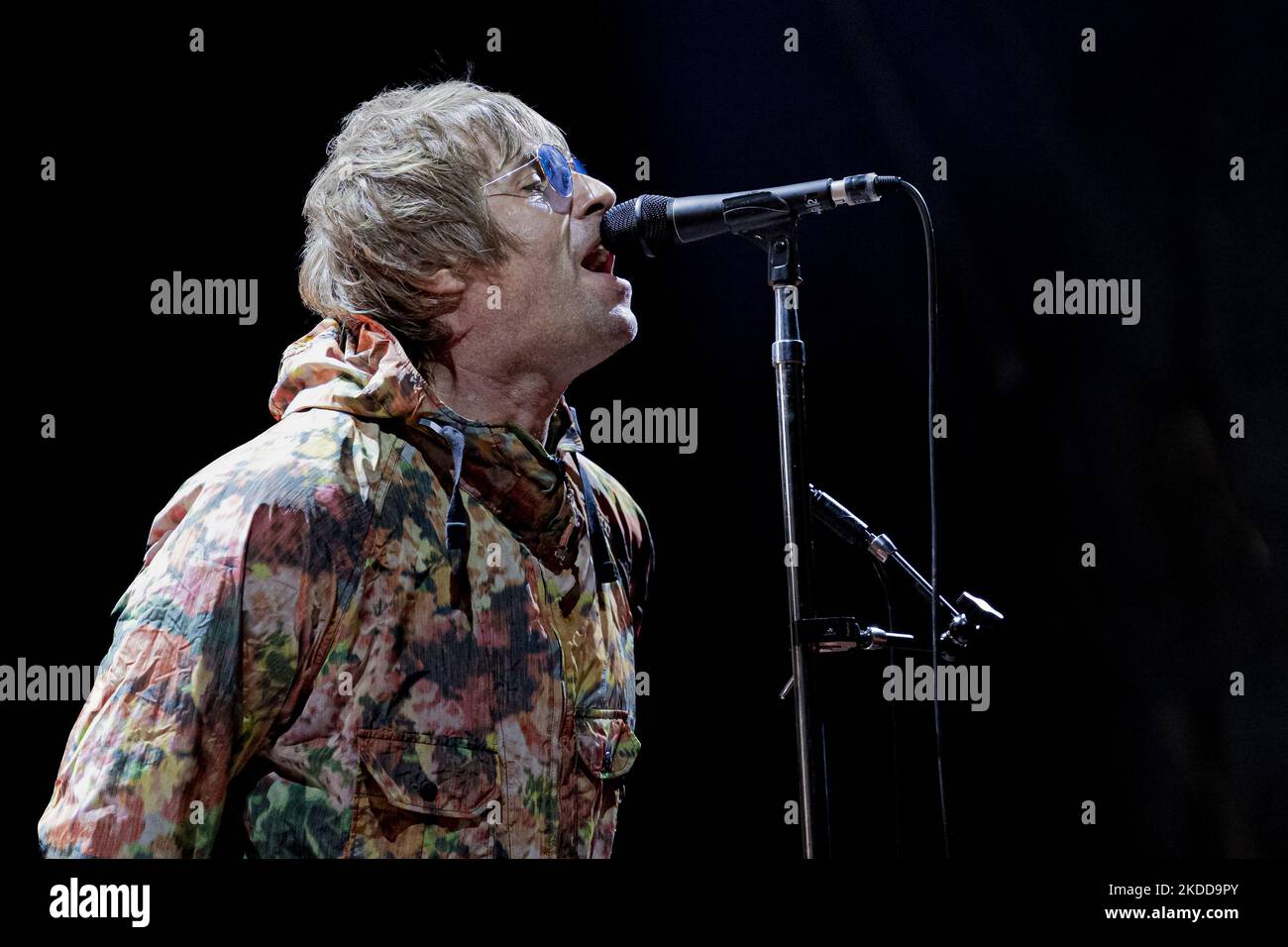 Liam Gallagher live concert at Lucca Summer Festival Italy July, 6 2022 ...
