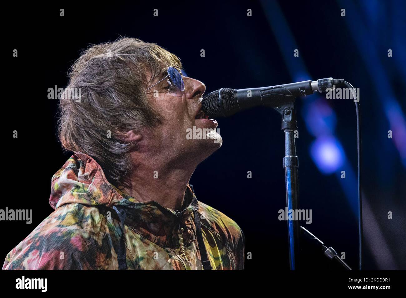 Liam Gallagher live concert at Lucca Summer Festival Italy July, 6 2022 ...