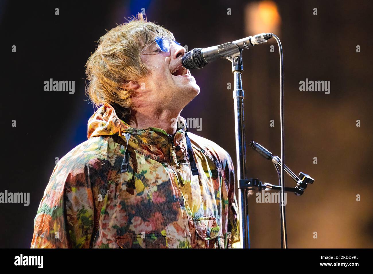 Liam Gallagher live concert at Lucca Summer Festival Italy July, 6 2022 ...