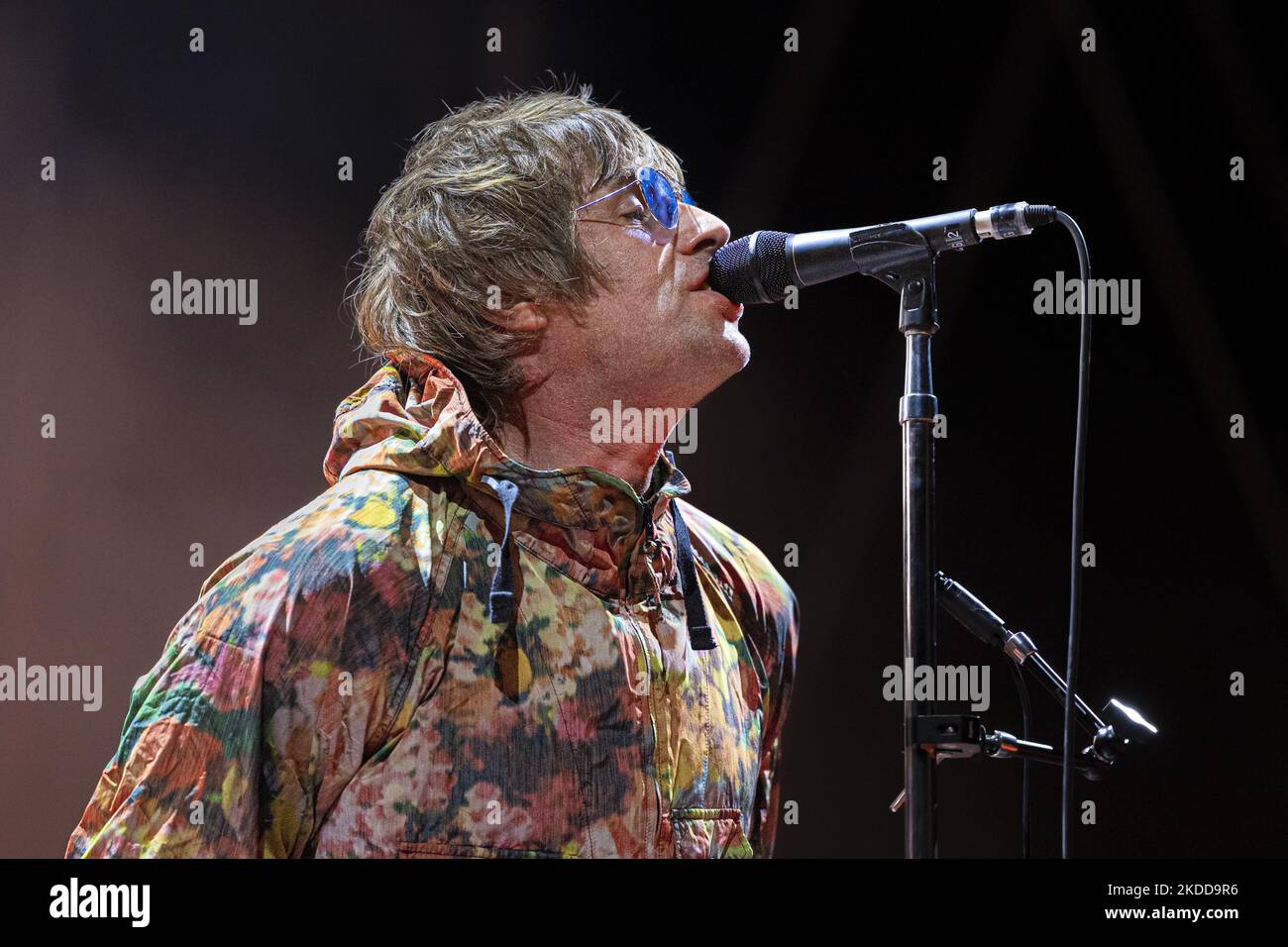 Liam Gallagher live concert at Lucca Summer Festival Italy July, 6 2022 ...