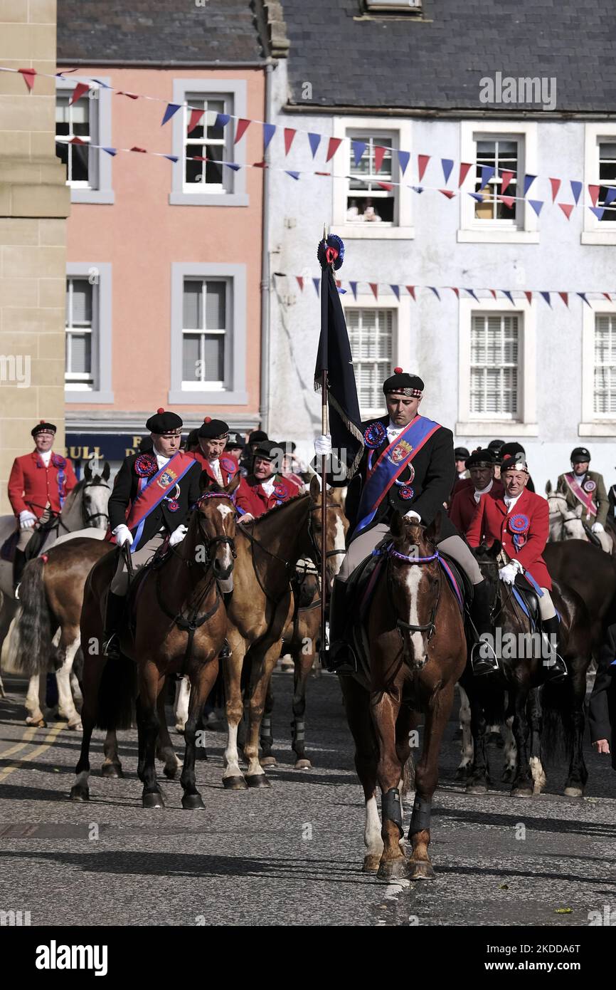Jedburgh, UK. 08 Jul.2022. Jed Callants Festival - FESTIVAL DAY Jethart ...