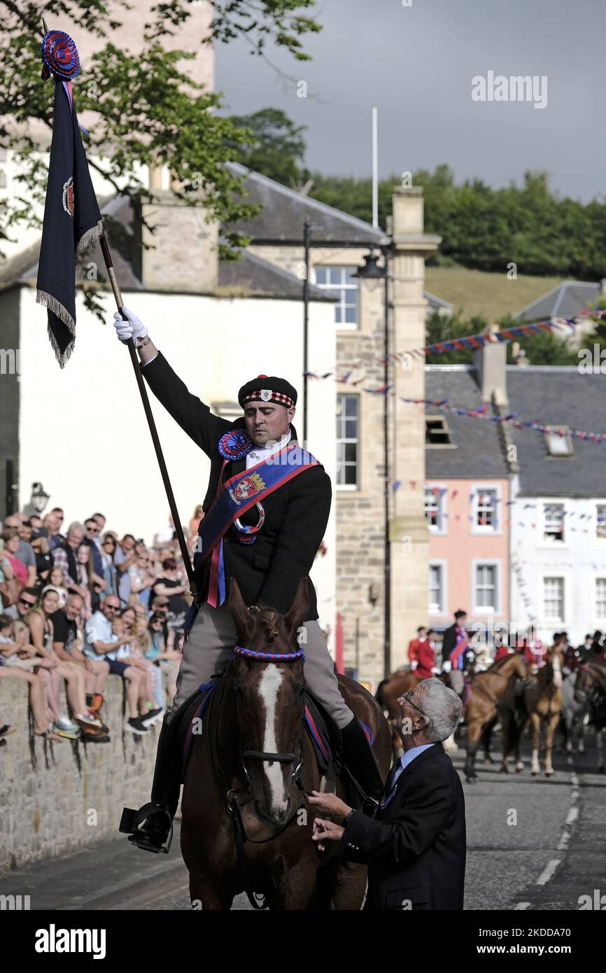 Jedburgh, UK. 08 Jul.2022. Jed Callants Festival - FESTIVAL DAY Jethart ...