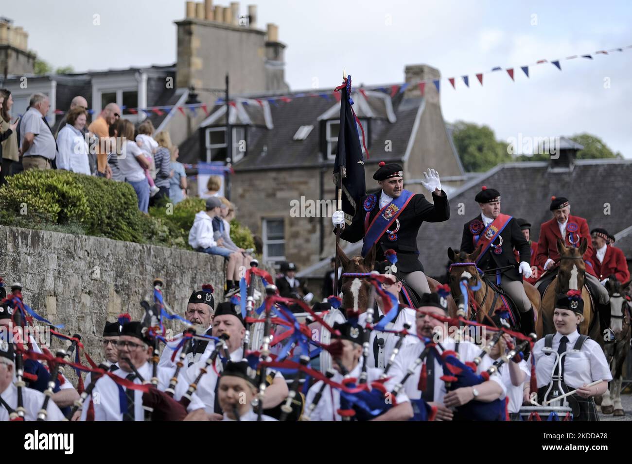 Jedburgh, UK. 08 Jul.2022. Jed Callants Festival - FESTIVAL DAY Jethart ...