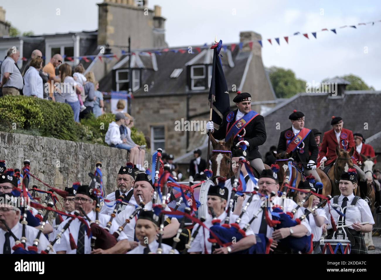Jedburgh, UK. 08 Jul.2022. Jed Callants Festival - FESTIVAL DAY Jethart ...