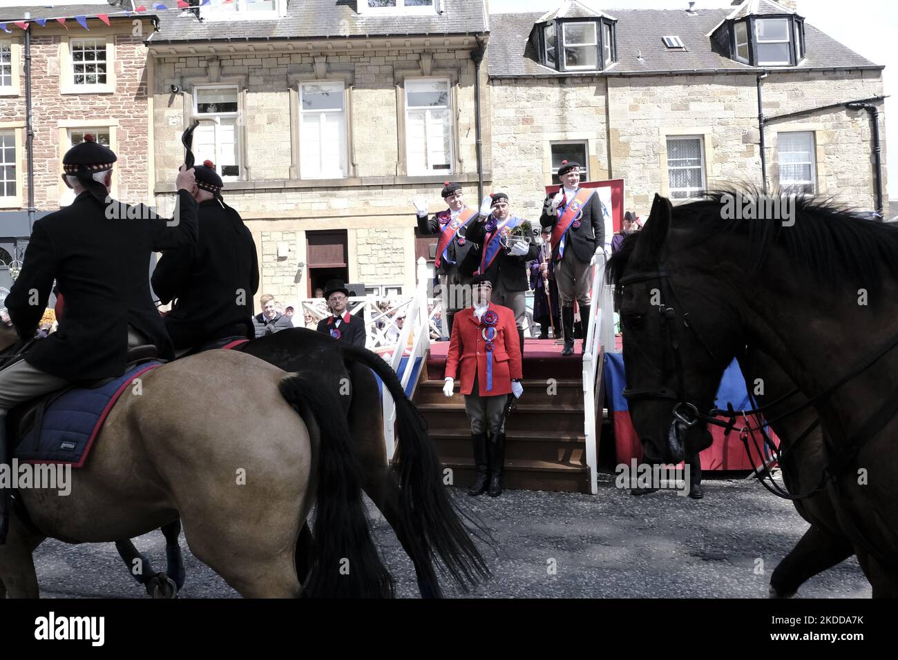 Jedburgh, UK. 08 Jul.2022. Jed Callants Festival - FESTIVAL DAY Jethart ...