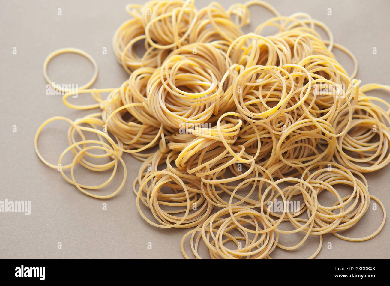 Tangled elastic bands hi-res stock photography and images - Alamy