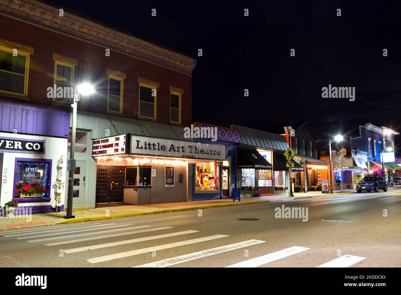 View of Yellow Springs, OH Stock Photo - Alamy