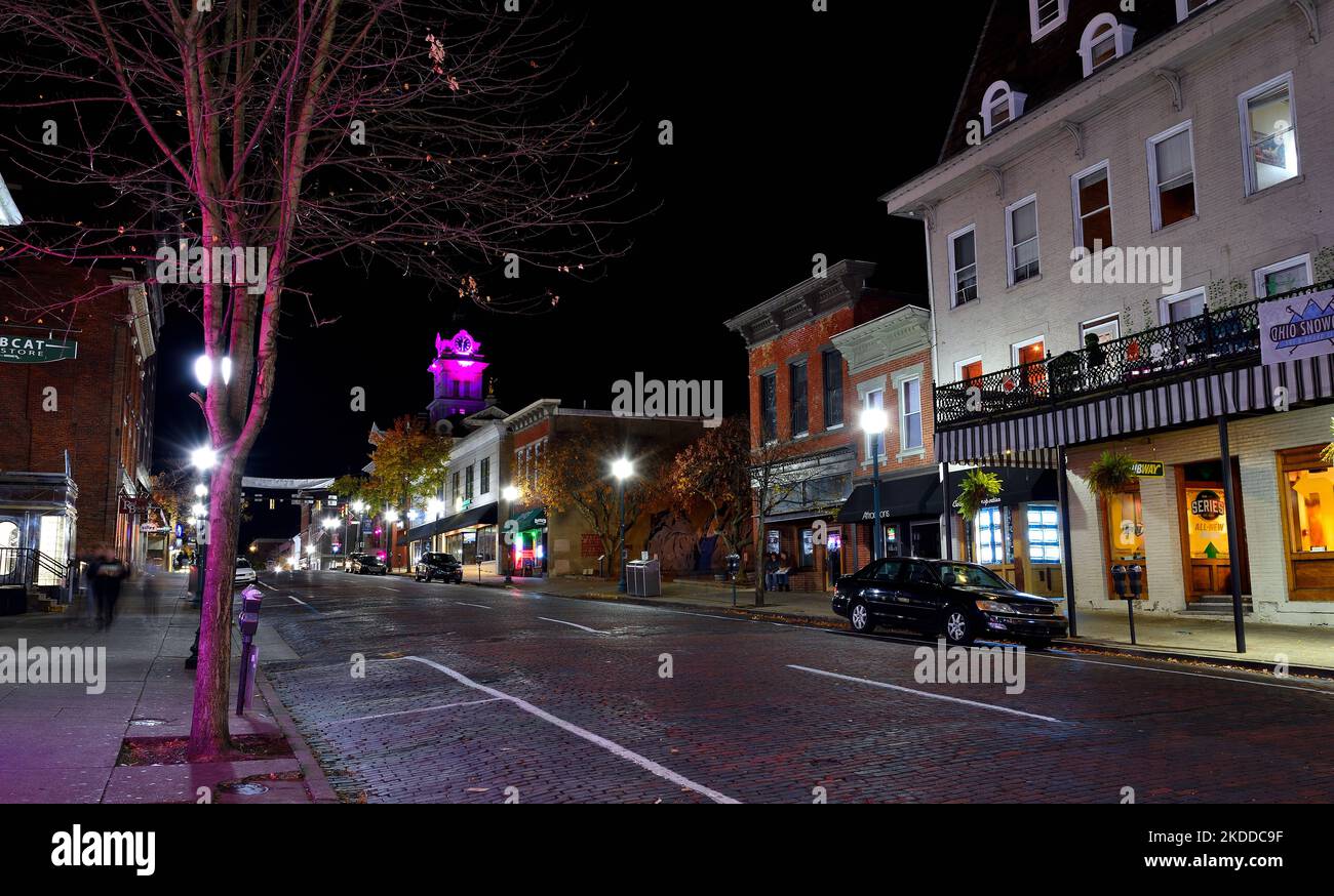 View of Athens, OH Stock Photo - Alamy