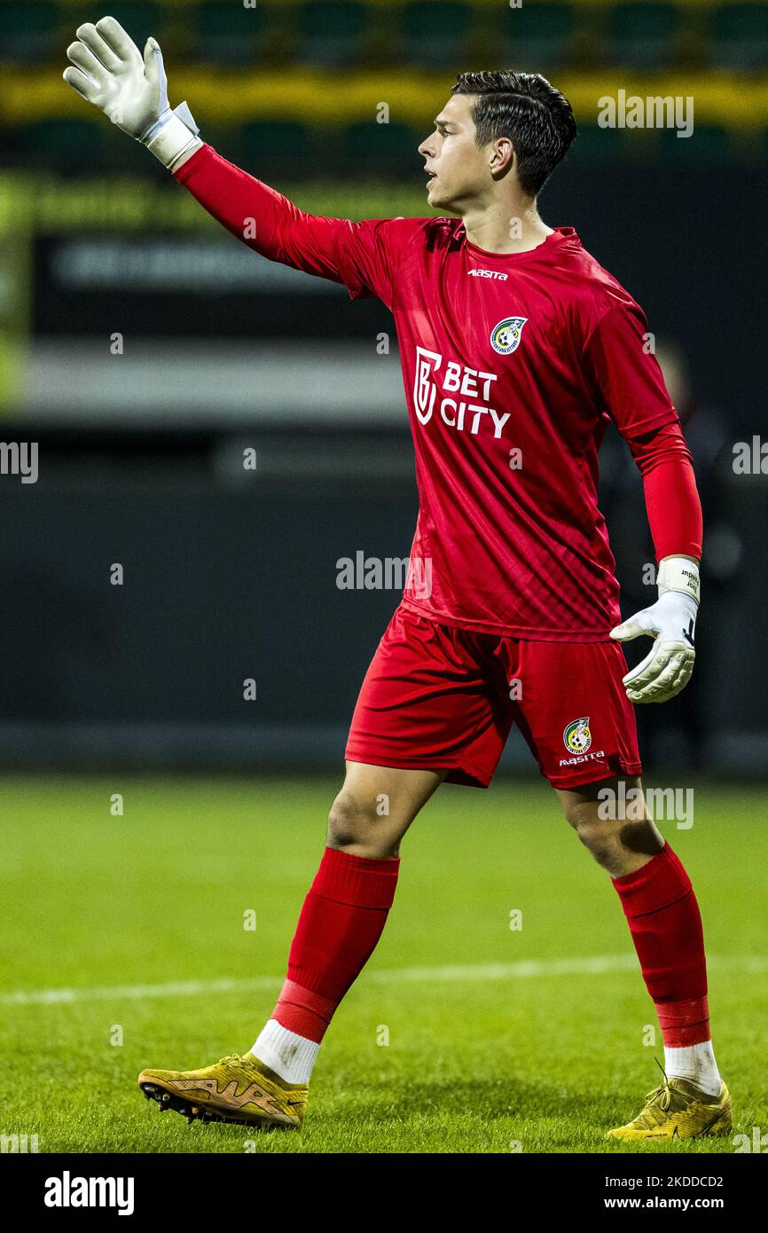 SITTARD - Fortuna Sittard goalkeeper Ivor Pandur during the Dutch ...