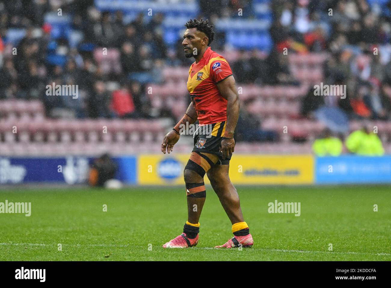 Nixon Putt of Papua New Guinea during the Rugby League World Cup 2021 ...