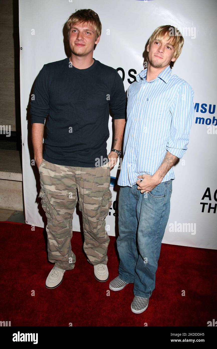 ARCHIVE: 23 June 2006 - Beverly Hills, California. Nick and Aaron ...