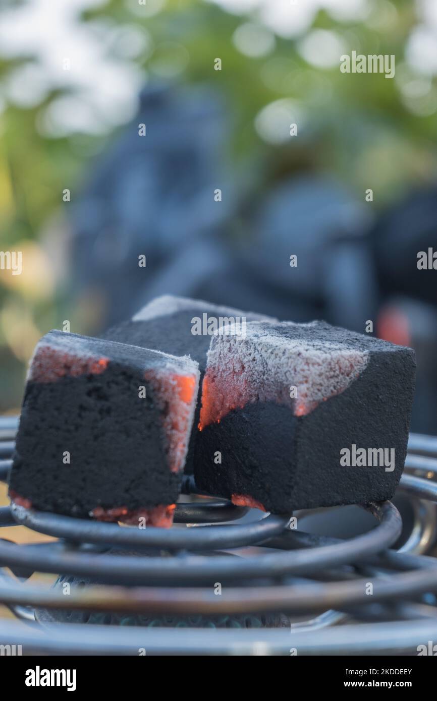 Hot coals hookah in hi-res stock photography and images - Alamy