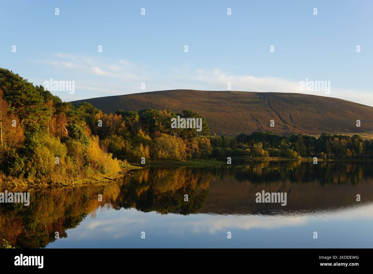 Harlaw reservoir Pentland hills Lothian Scotland Stock Photo - Alamy