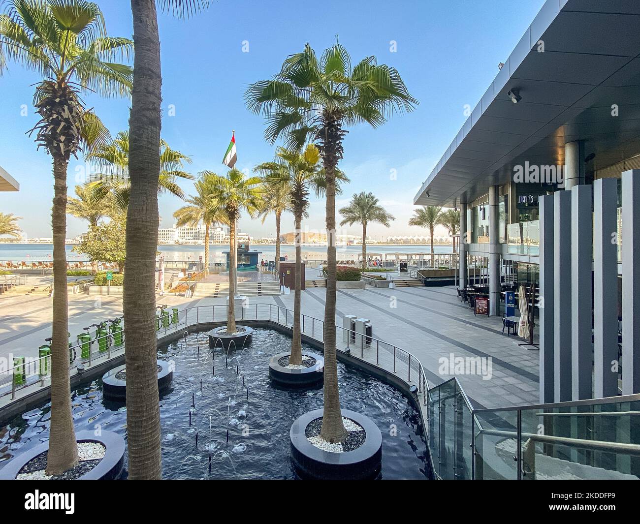 Al Muneera beachfront in Al Raha Beach neighbourhood in Abu Dhabi. Al ...