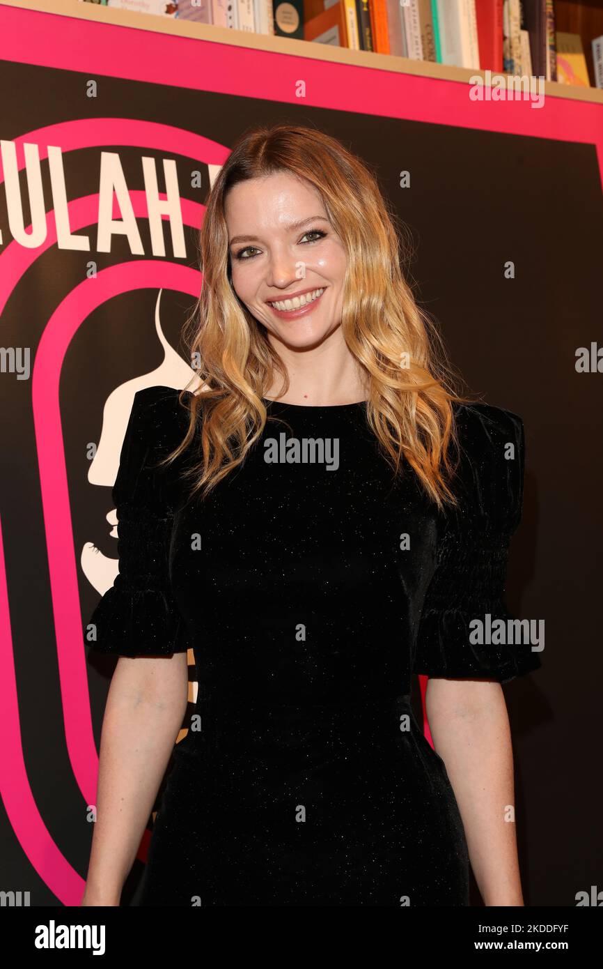 Talulah Riley attends the launch of her book "The Quickening", launch ...