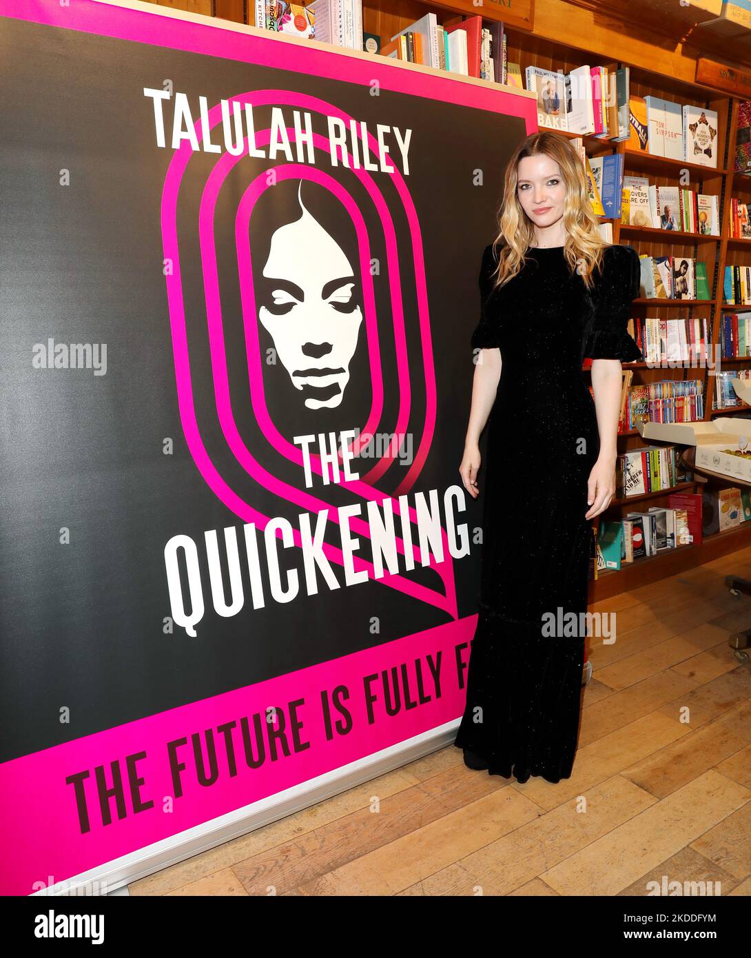 Talulah Riley attends the launch of her book "The Quickening", launch ...