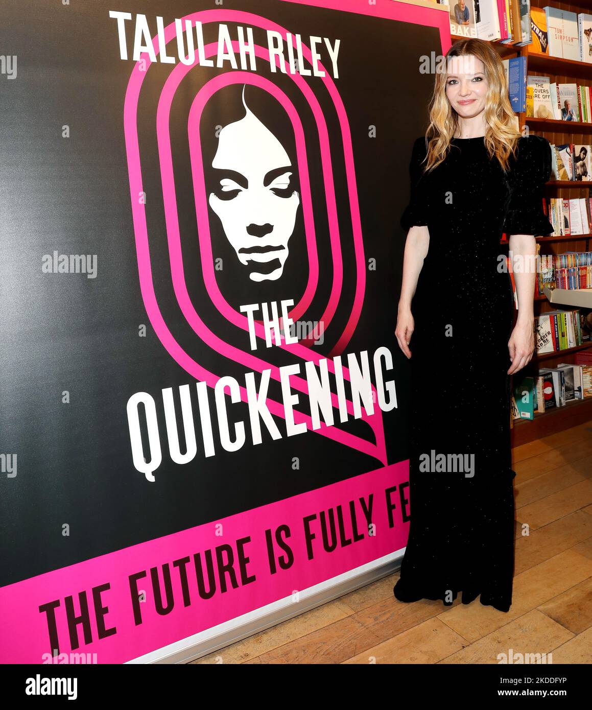 Talulah Riley attends the launch of her book "The Quickening", launch ...