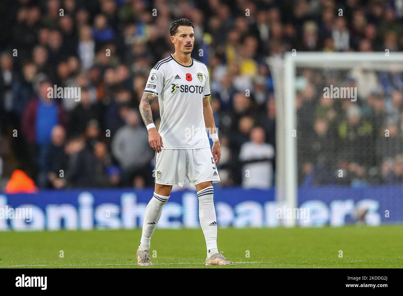 Robin Koch #5 of Leeds United during the Premier League match Leeds ...