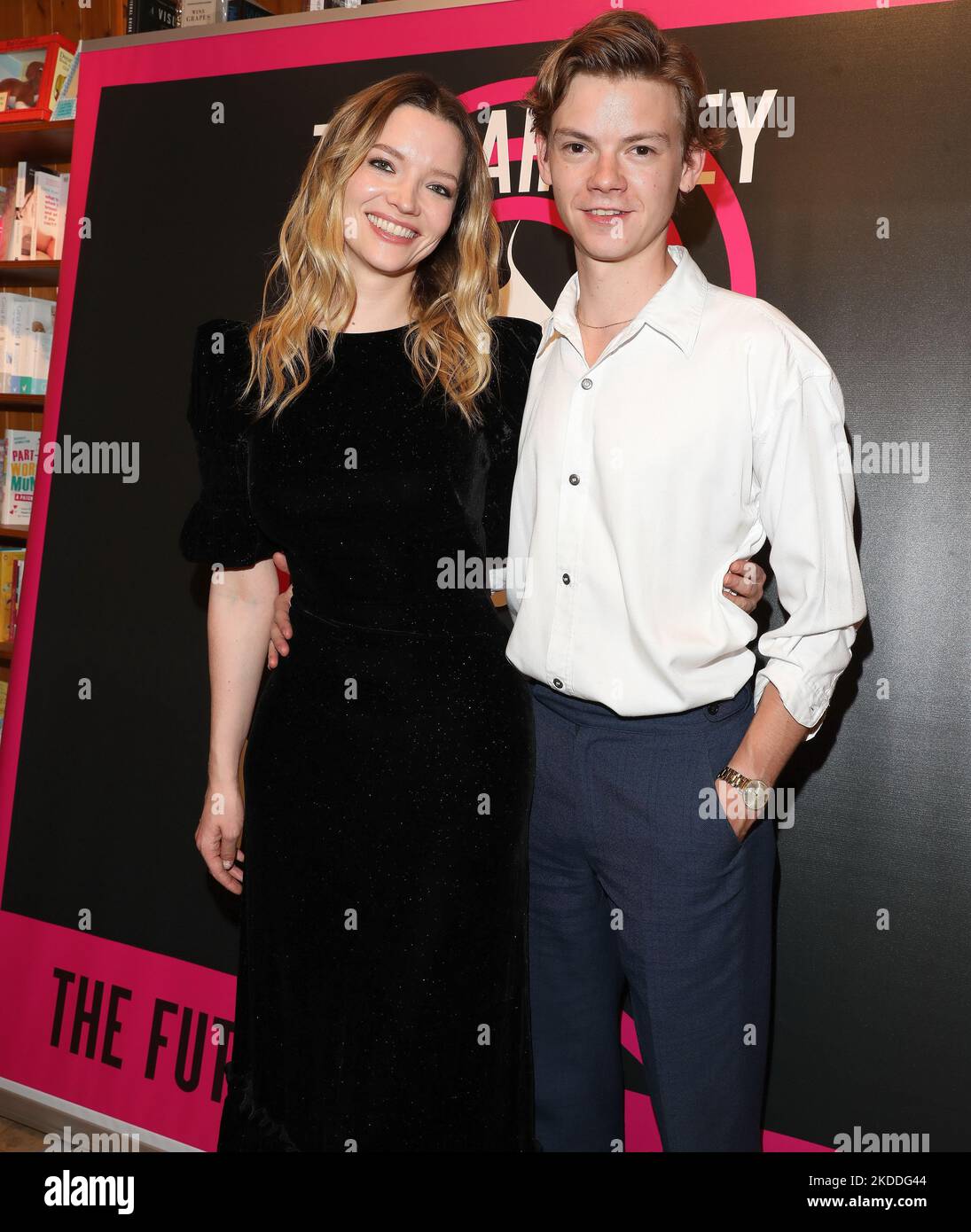 Talulah Riley and Thomas Brodie-Sangster attend "The Quickening" book ...