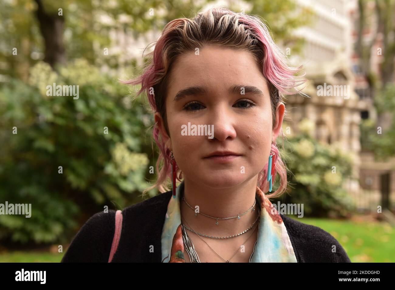 London, England, UK. 5th Nov, 2022. PHOEBE PLUMMER, Just Stop Oil ...