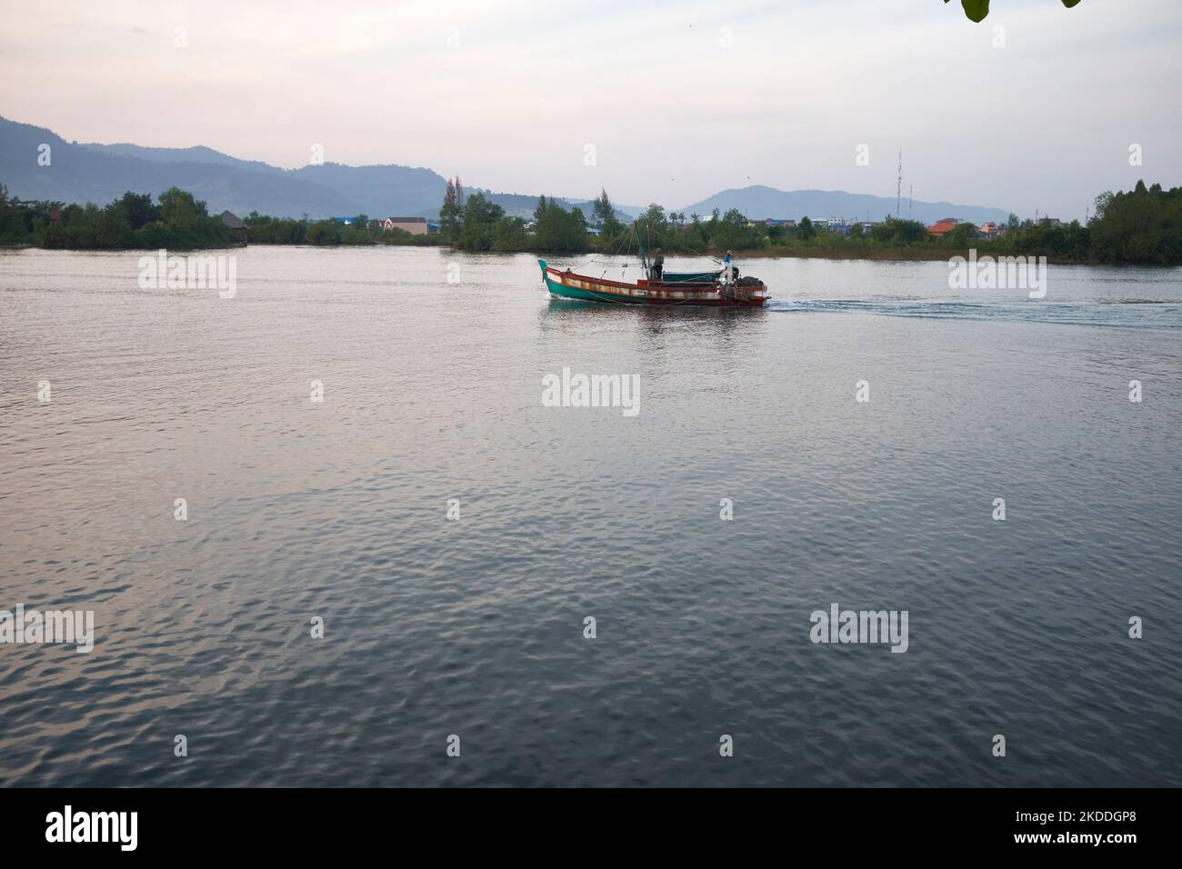 Fishing Boat Kep Cambodia Stock Photo - Alamy