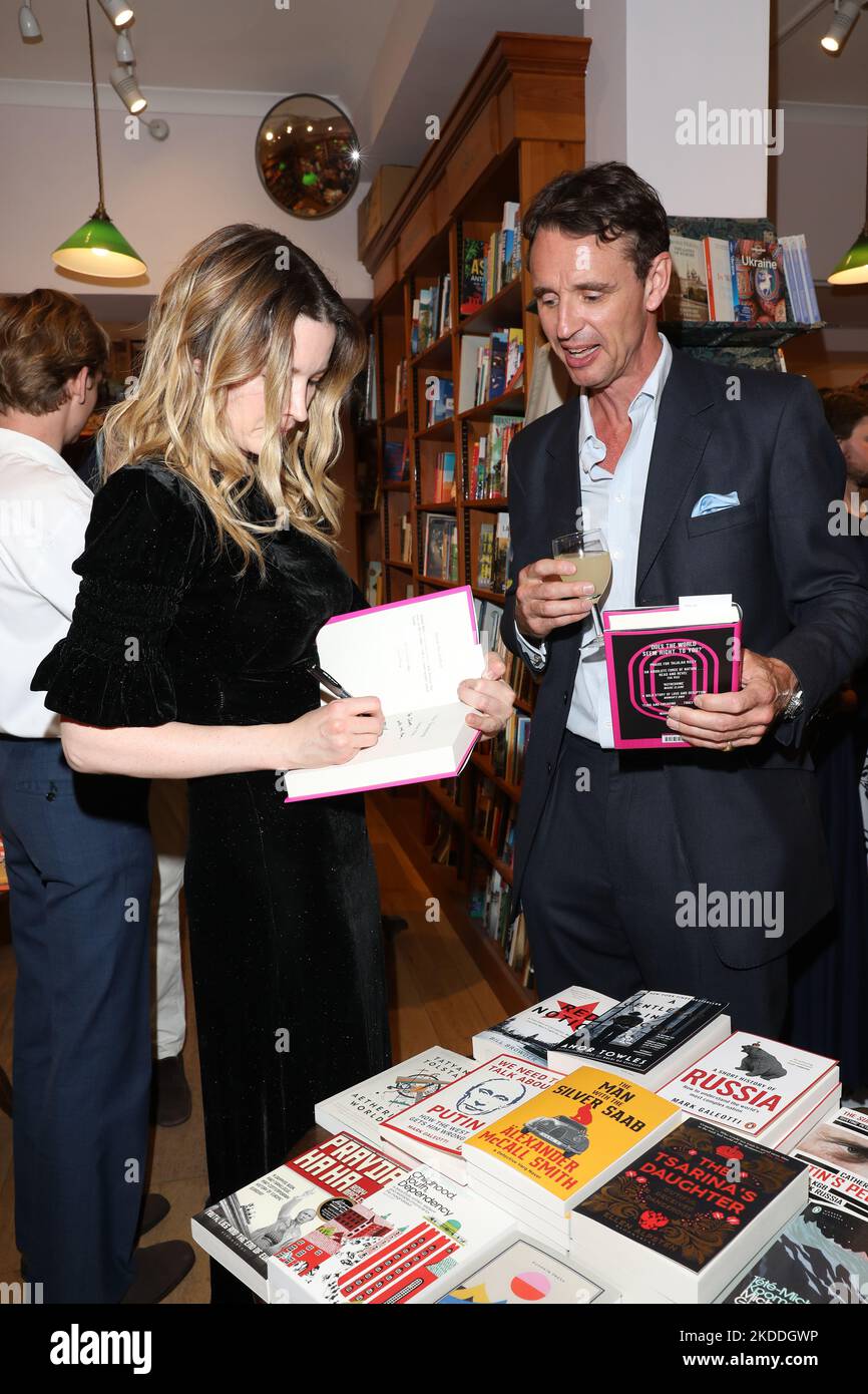 Talulah Riley attends "The Quickening" book launch at Daunt Books in ...
