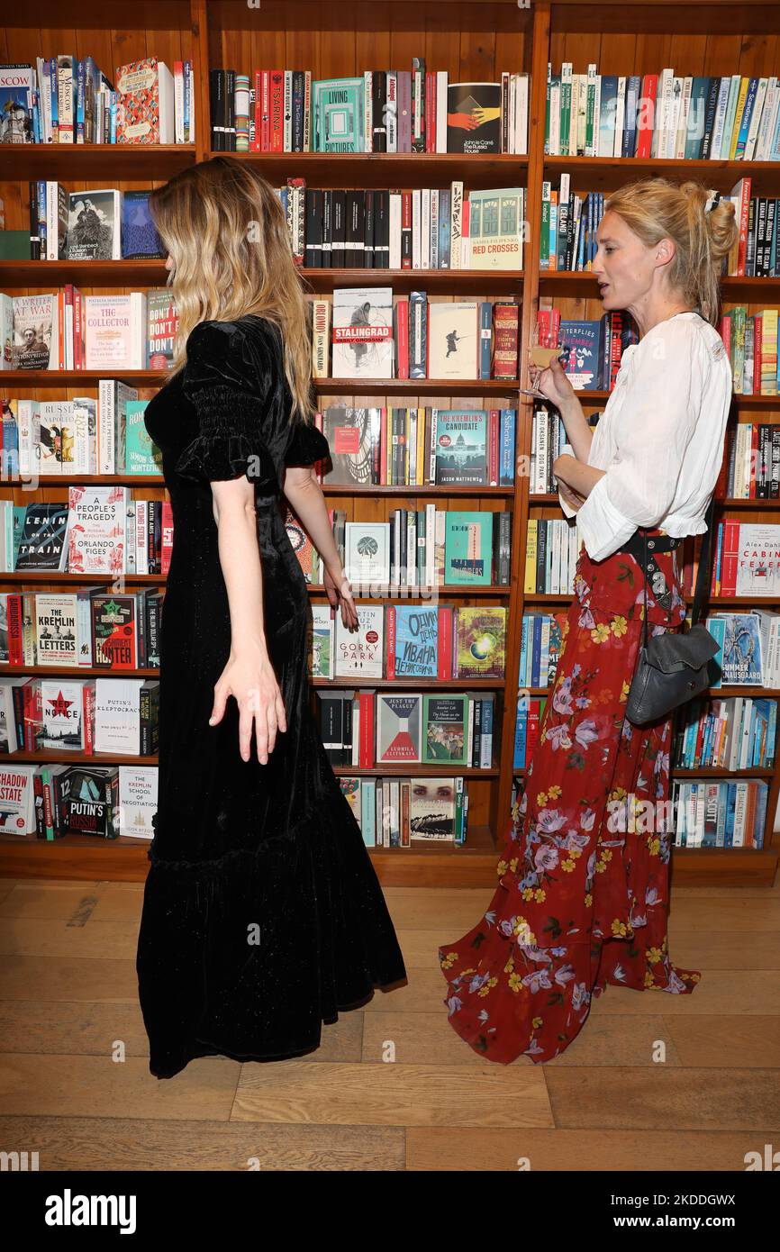 Talulah Riley attends "The Quickening" book launch at Daunt Books in ...