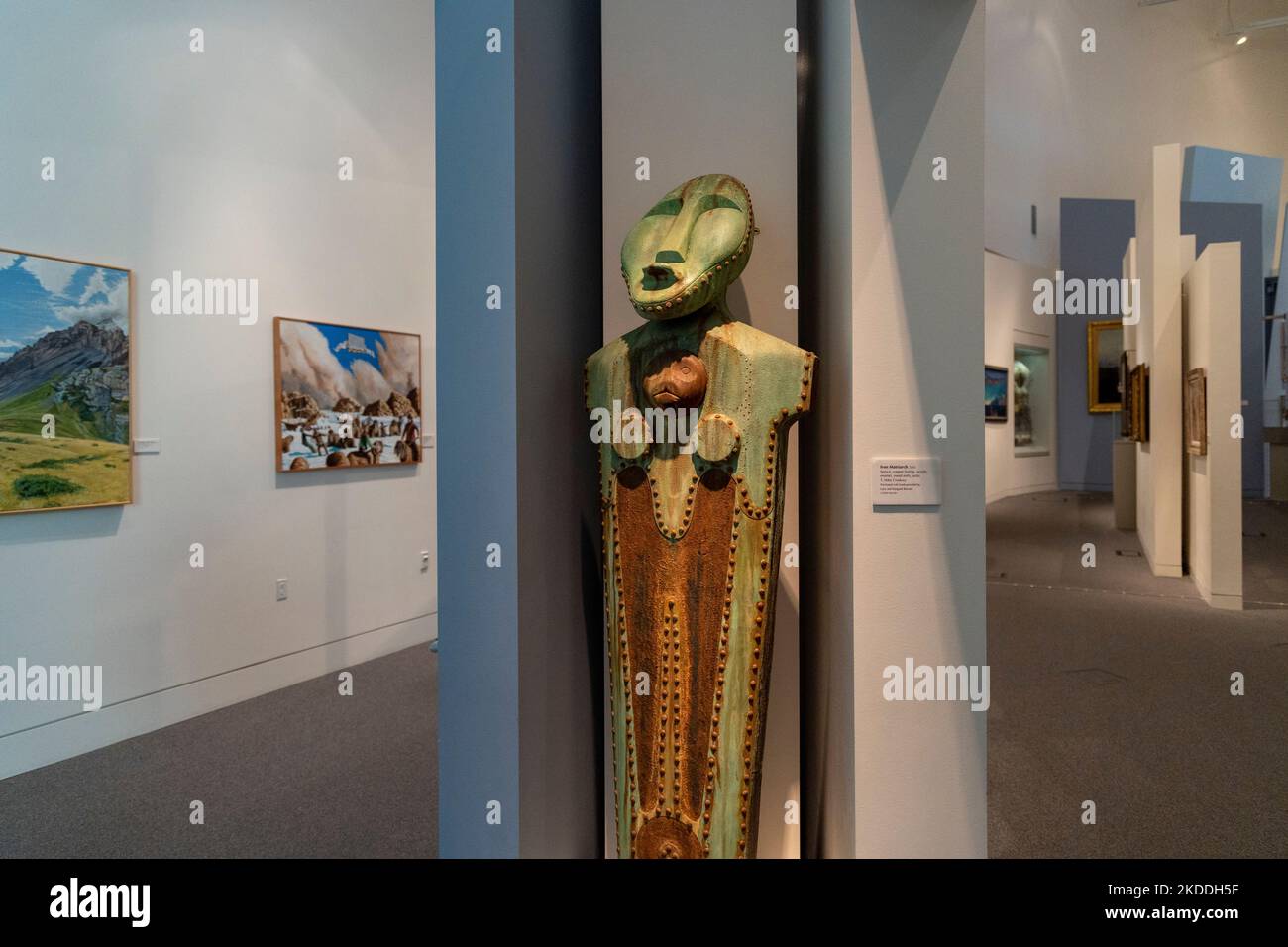 University of Alaska Museum of the North, Fairbanks, Alaska Stock Photo ...