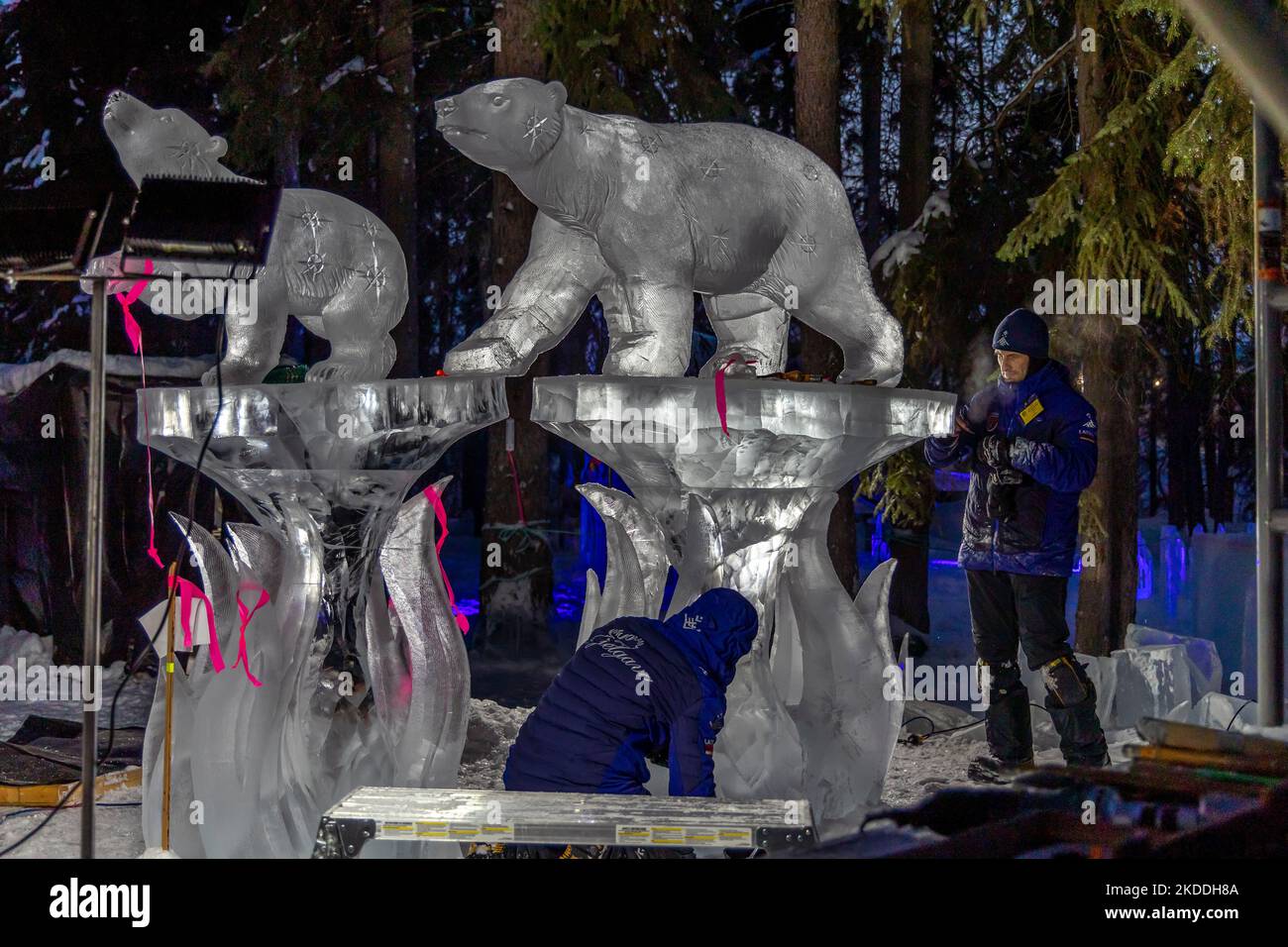 2022 world ice art championships hi-res stock photography and images ...