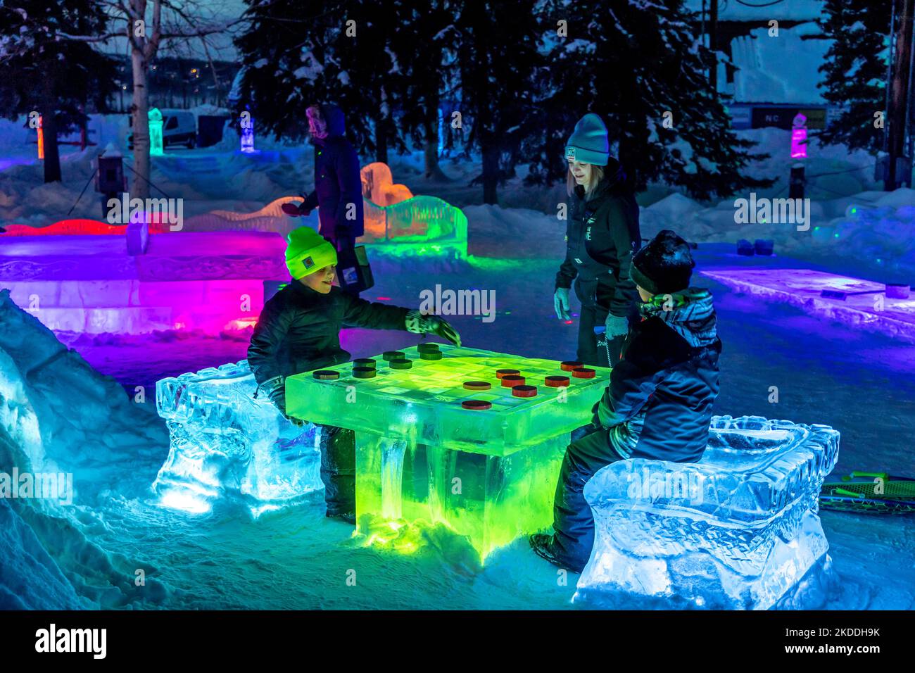 2022 world ice art championships hi-res stock photography and images ...